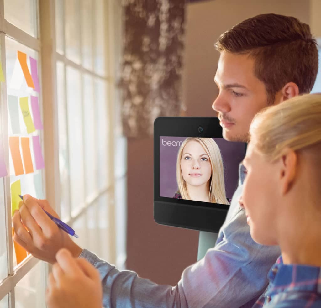 Manage remotely with Beam® telepresence robot | Awabot
