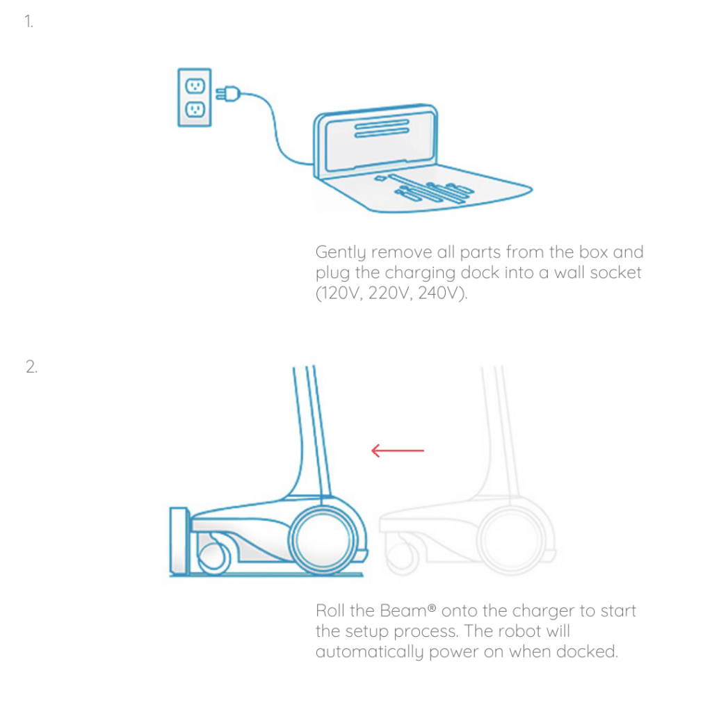 Install a Beam® telepresence robot